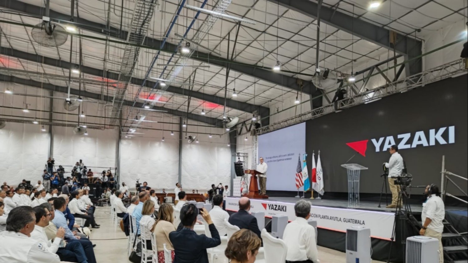 Empresa japonesa Yazaki NA genera mil empleos en Ayutla, San Marcos